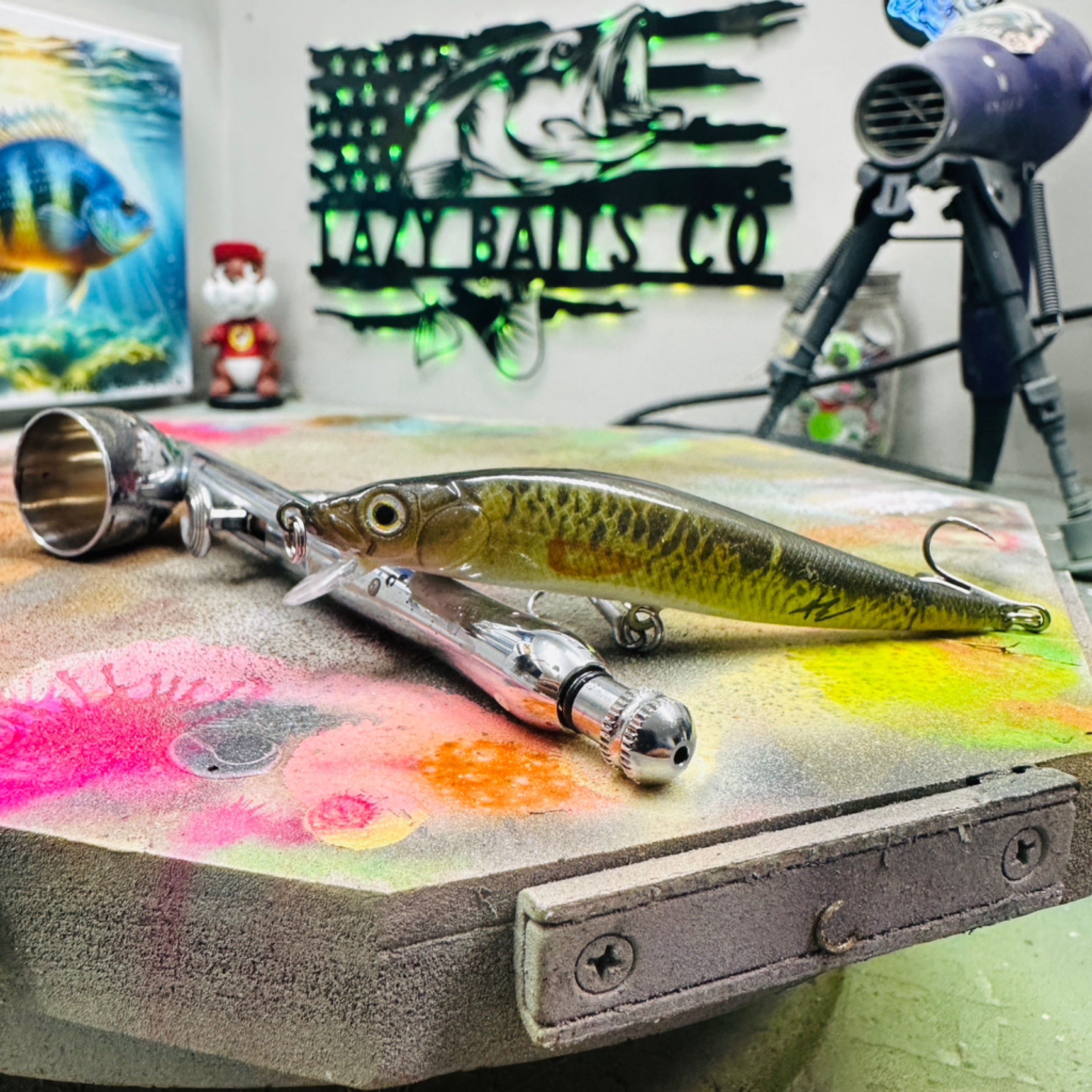 4” Bass Delight Jerkbait | Lazy Baits Co.